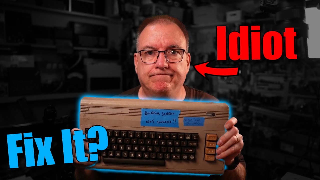 How Not To Repair A Commodore 64 Youtube 5921