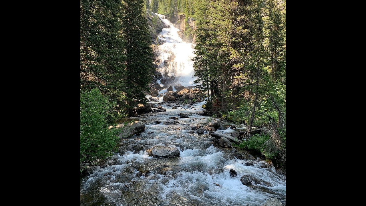 Hidden Falls Waterfall - Grand Teton National Park - YouTube