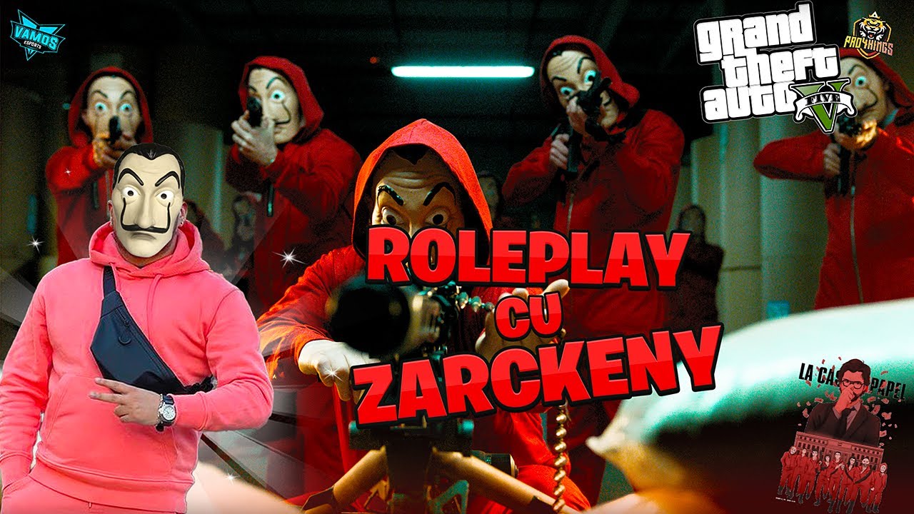 🔴VAMOS ZARCKENY |🟩 NELU INTRA IN MAFIA CASA DE PAPEL SI VREA SA ...