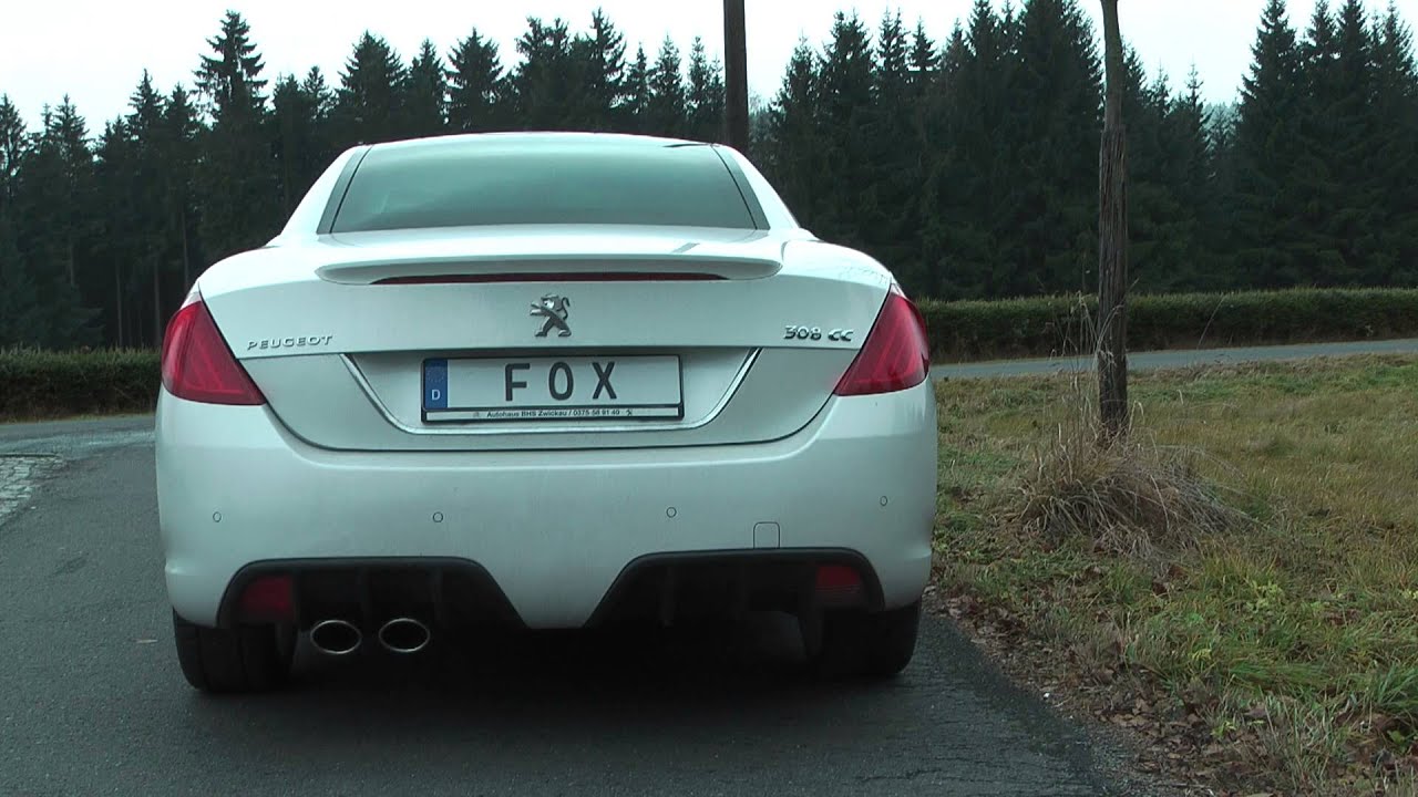 Peugeot 308cc 147kW - YouTube