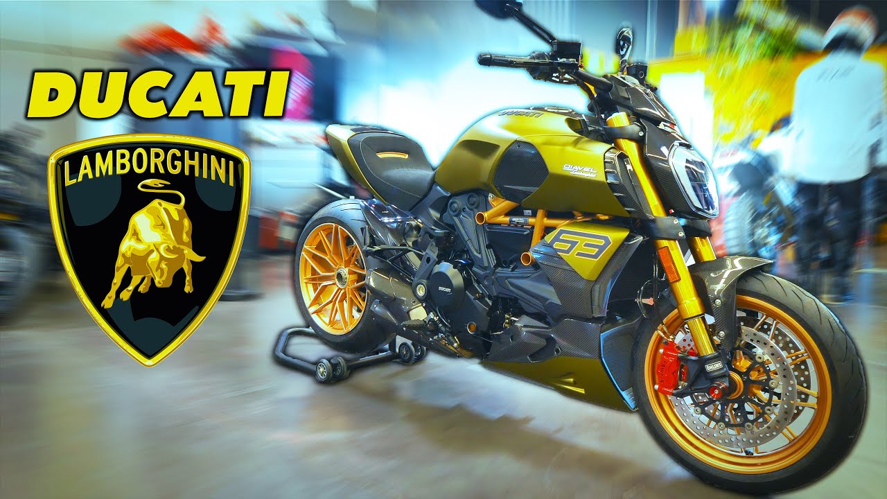 LA 1ère MOTO LAMBORGHINI 🔥 - YouTube