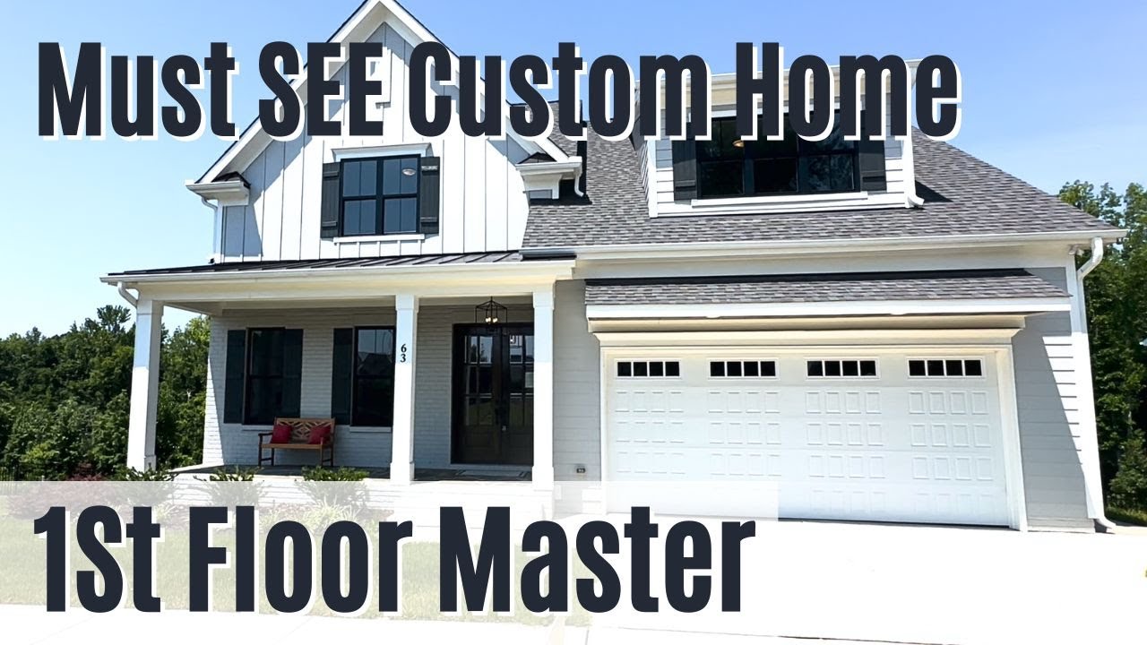 Inside A $900K Custom Home With 1st Floor Master Around Raleigh NC ...