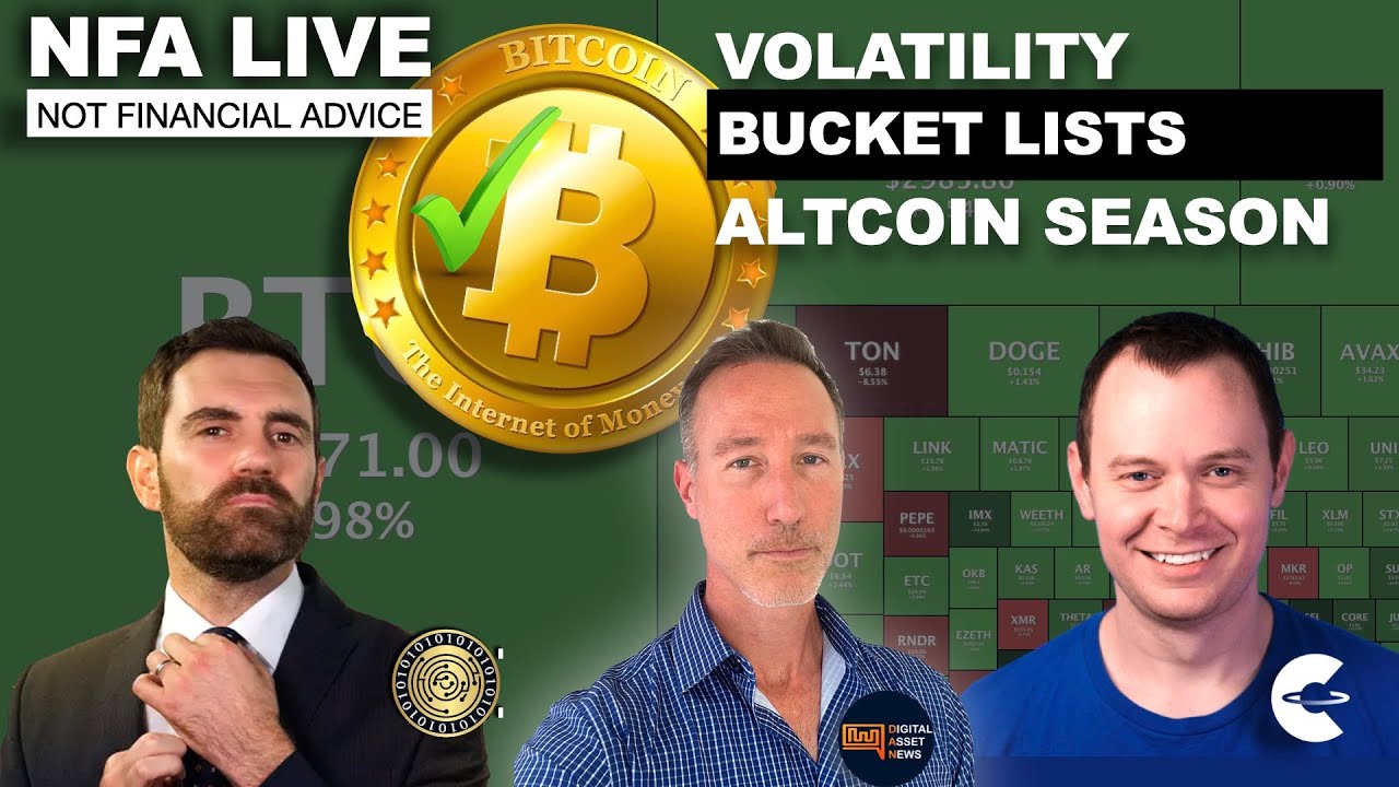 NFA LIVE: MARKET VOLATIILITY, ALTCOIN COLLASE & BUCKET LISTS - YouTube