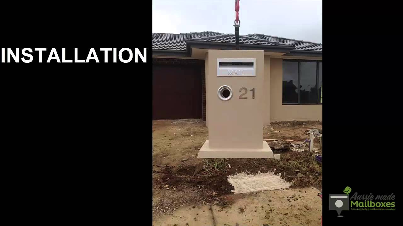 Mailbox Install and Styles - YouTube
