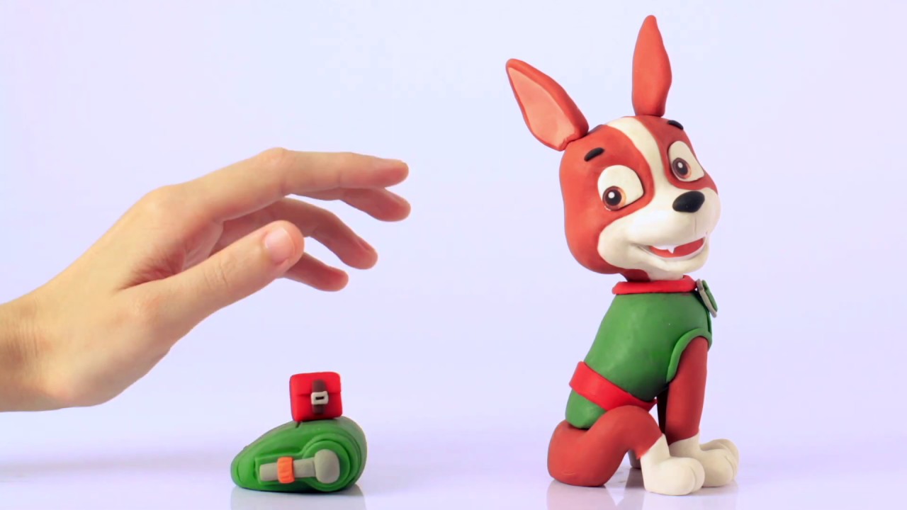 EXPLORER DOG PLAY DOH Stop Motion and Cartoons For Kids 💕 Superhero ...