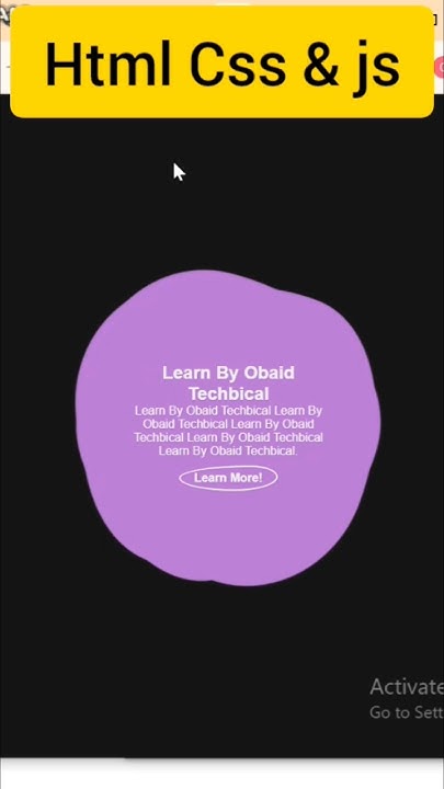 Css 3 Responsive Animation Effect Tutorial Html Css Trending Coding Htmlcss Short