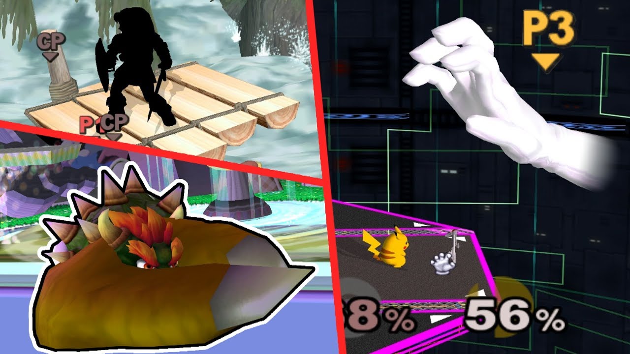Glitches y Bugs de Super Smash Bros Melee | Master hand jugable - YouTube