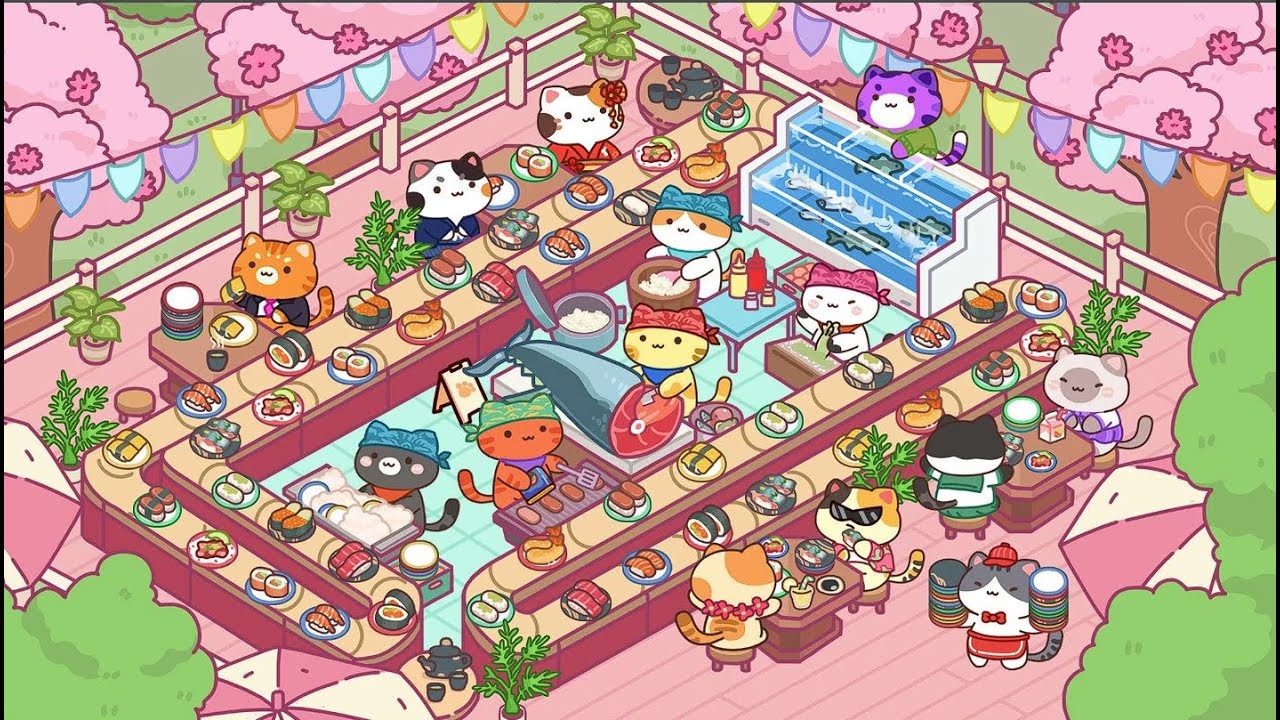 Cat Cooking Bar: Food Game - Idle Restaurant Tycoon | Android Gameplay ...
