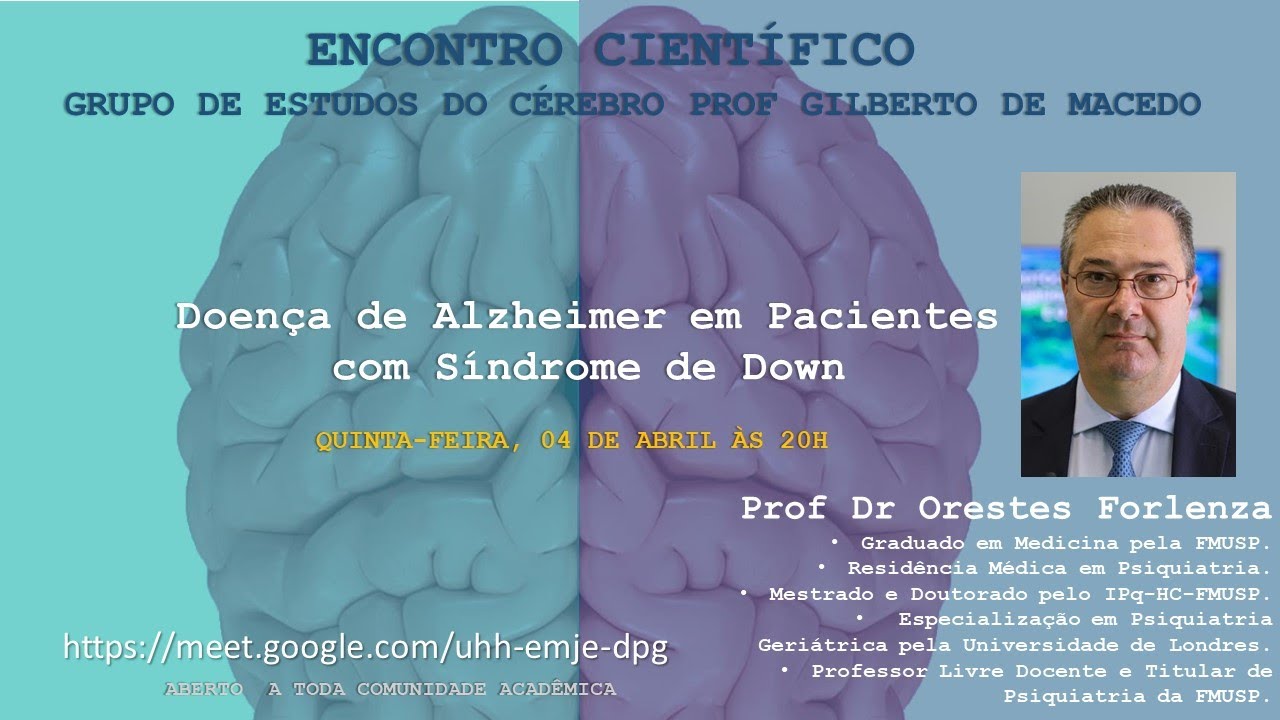 Doença de Alzheimer em Pacientes com Síndrome de Down - Dr Orestes ...
