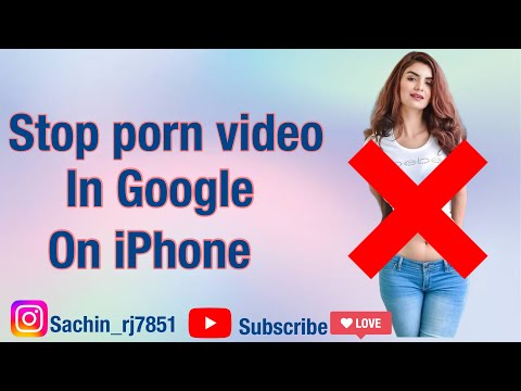 Stop porn video in Google on iPhone || iPhone me porn video band kre||