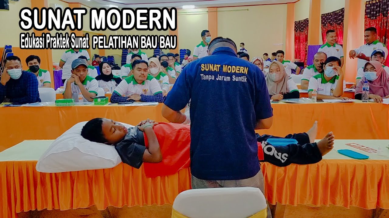 SUNAT MODERN EDUKASI PRAKTEK SUNAT - YouTube