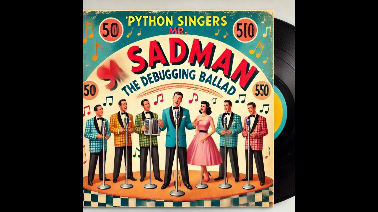 The Python Singers presents "Mr Sadman The Debugging Ballad" (Barbershop) | Happy Coding - YouTube
