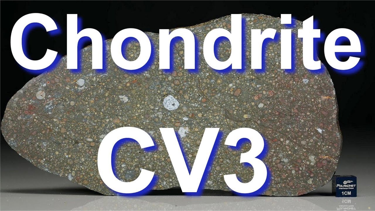 Meteorite 3.6kg chondrite CV3 from Assamakka, Niger - YouTube