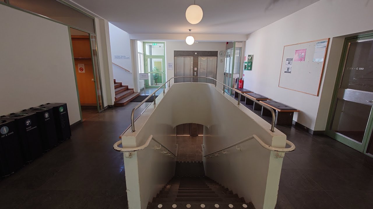 EPIC! 1988 KONE M Traction Elevators @ Handelshögskolan (Holländargatan ...