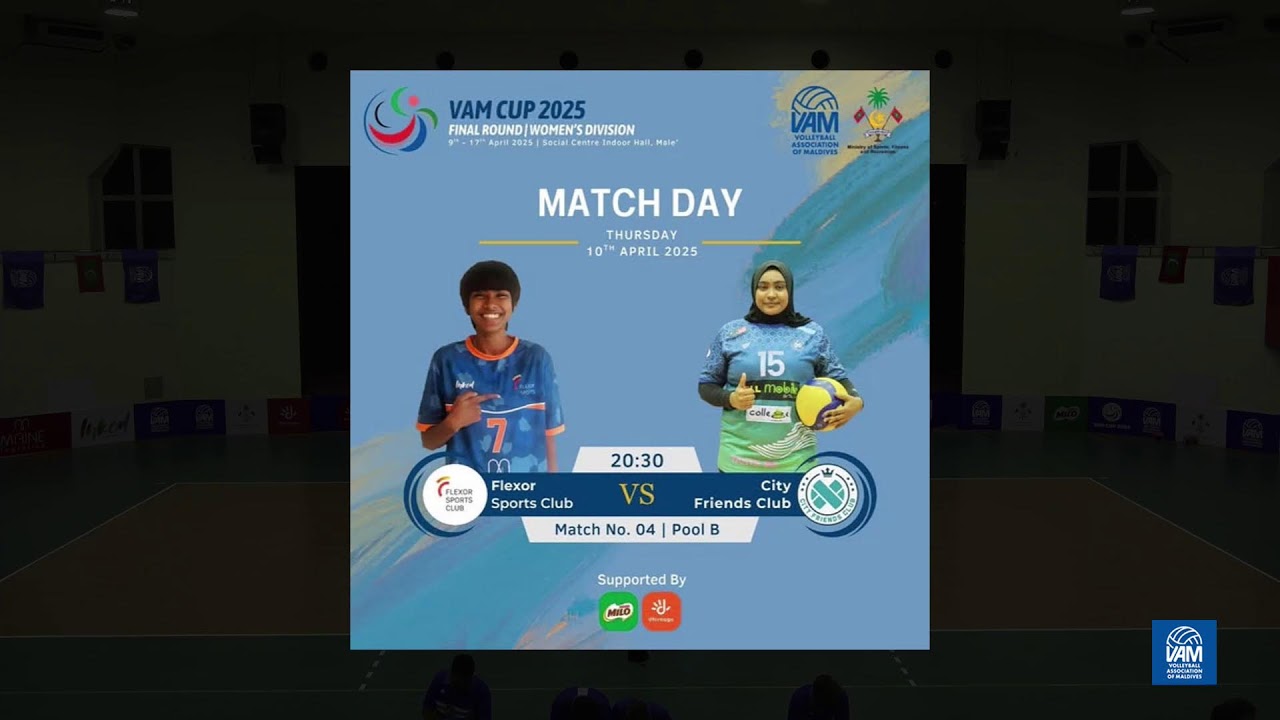 VAM CUP 2025 | WOMEN'S DIVISION | MATCH NO.03 | VOLLEYBALL YOUTH NG VS ...