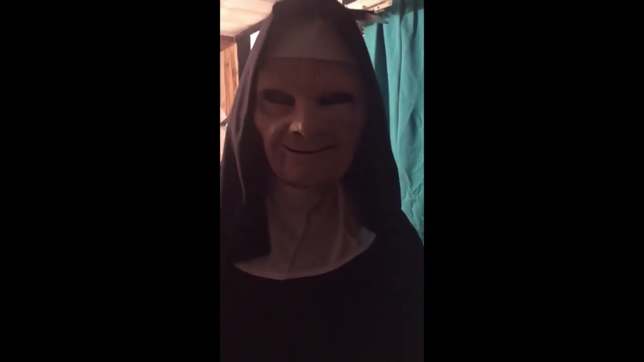 Reaction to nun costume. - YouTube
