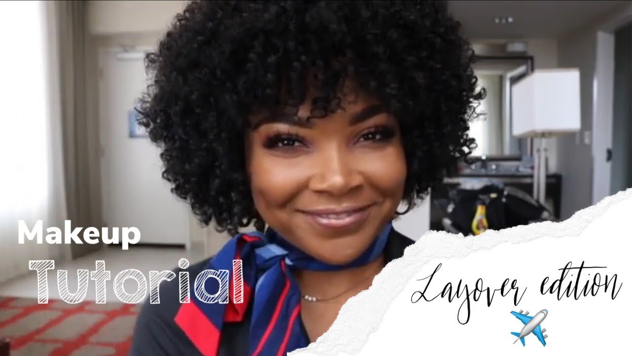 Layover Look 😎| Full Makeup Tutorial: Layover Edition 😝| Flight ...