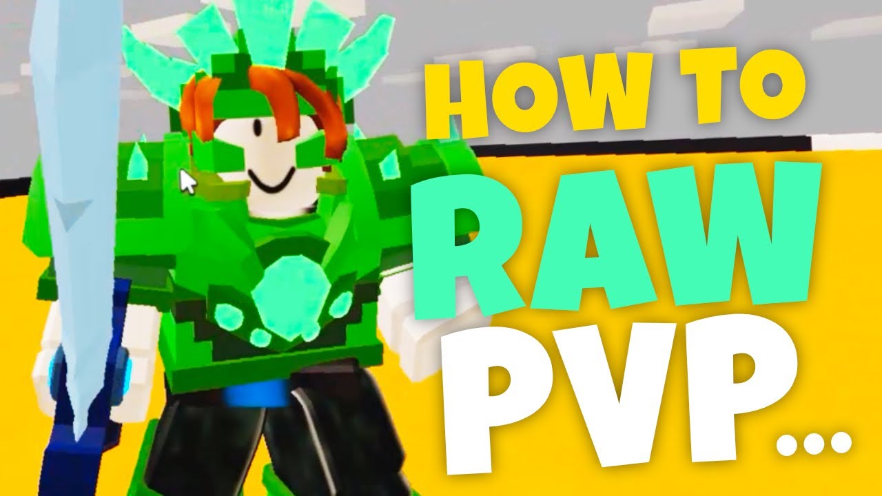 HOW to *RAW PVP* people in ROBLOX BEDWARS - YouTube