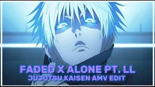 Gojo Satoru - Faded X Alone Pt. II | Jujutsu Kaisen [E... | Doovi