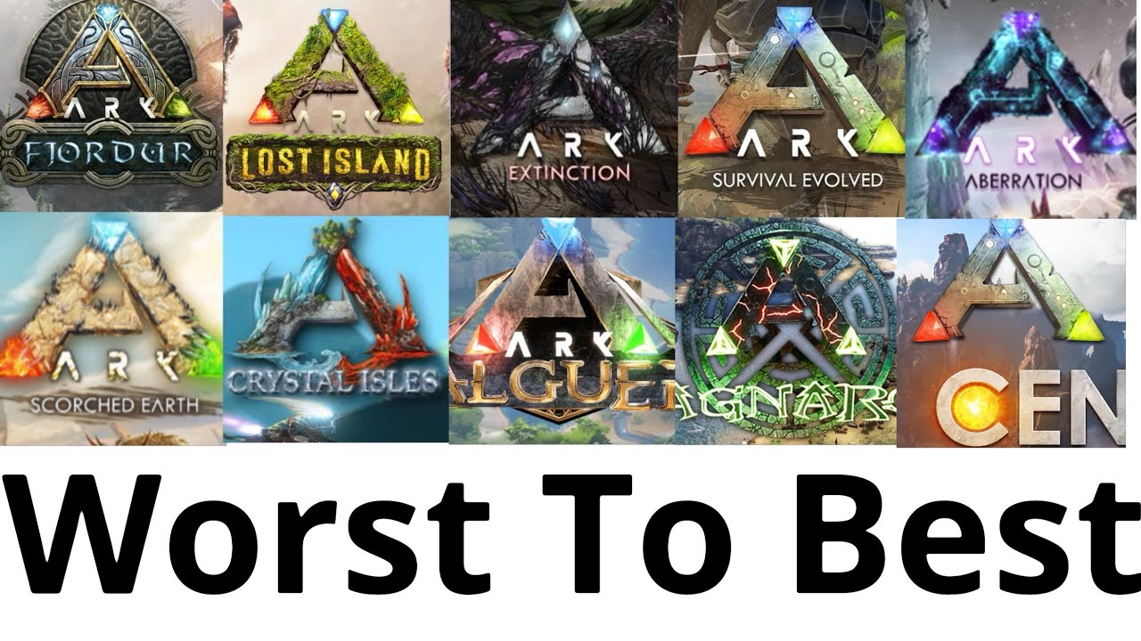 Ranking (almost) Every Ark Map - YouTube