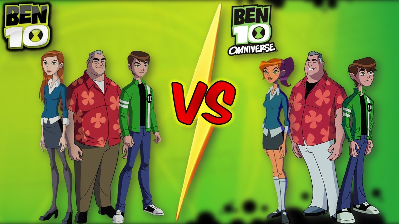 Ben 10 UAF VS Omniverse Characters! - YouTube