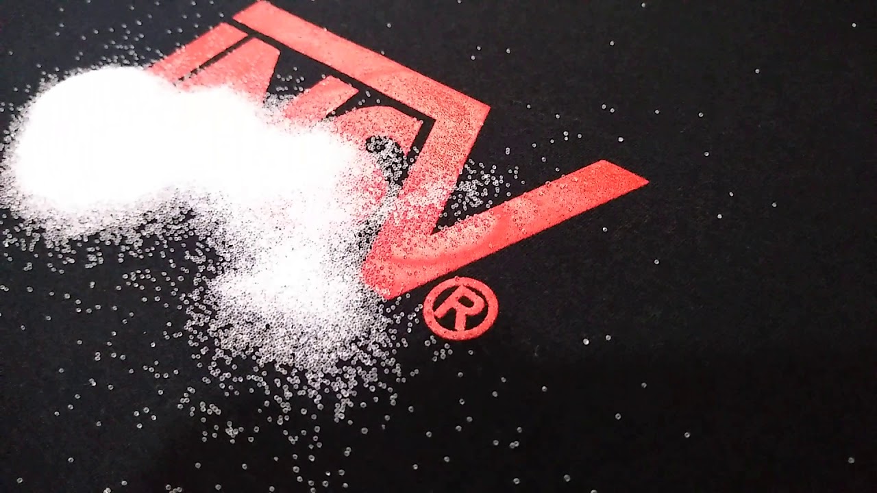 Sablon caviar.. pembuatan caviar - YouTube