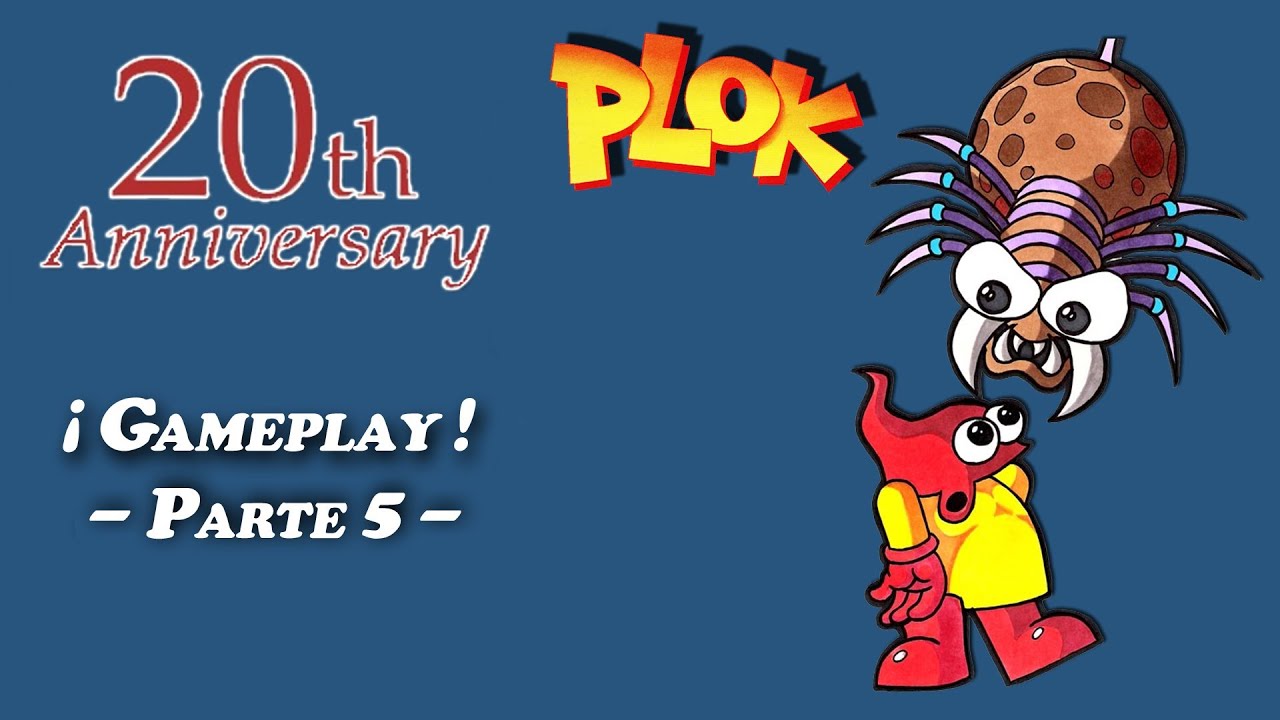 Plok! 20º Aniversario - Gameplay completo (Parte 5) - YouTube