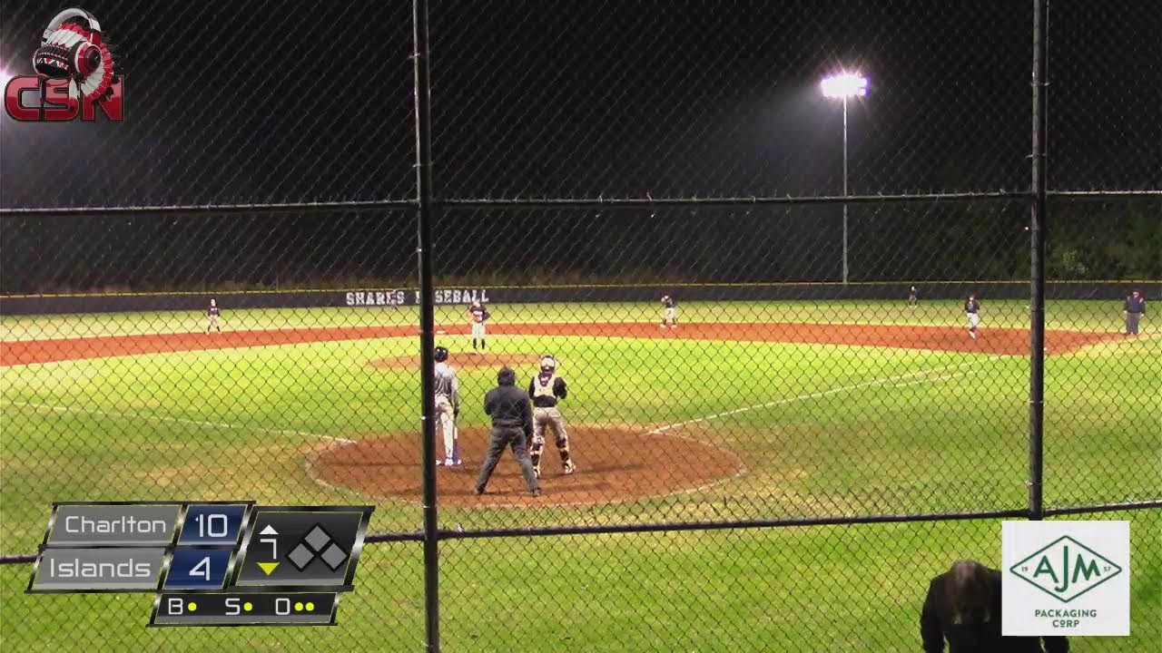 2026 Baseball Charlton at Islands Sharks - YouTube