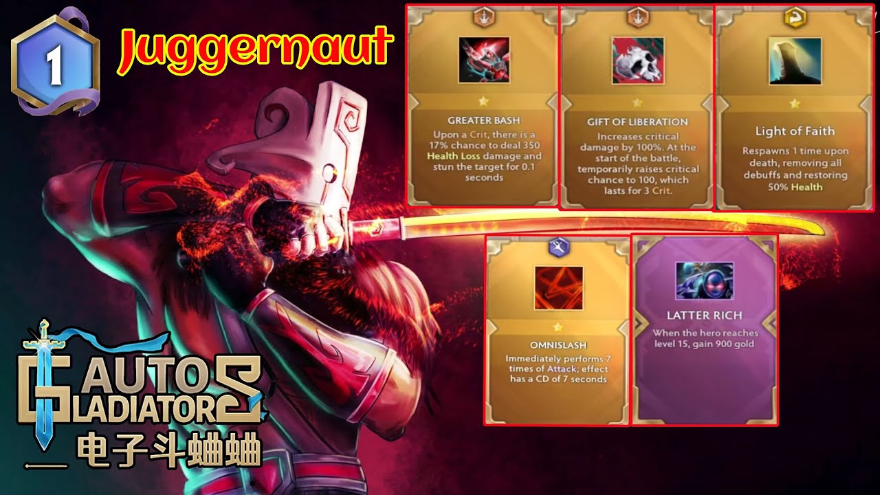 2% HP Easy Come Back By Juggernaut Crit + Attack + Health No.1 | Ep 38 ...