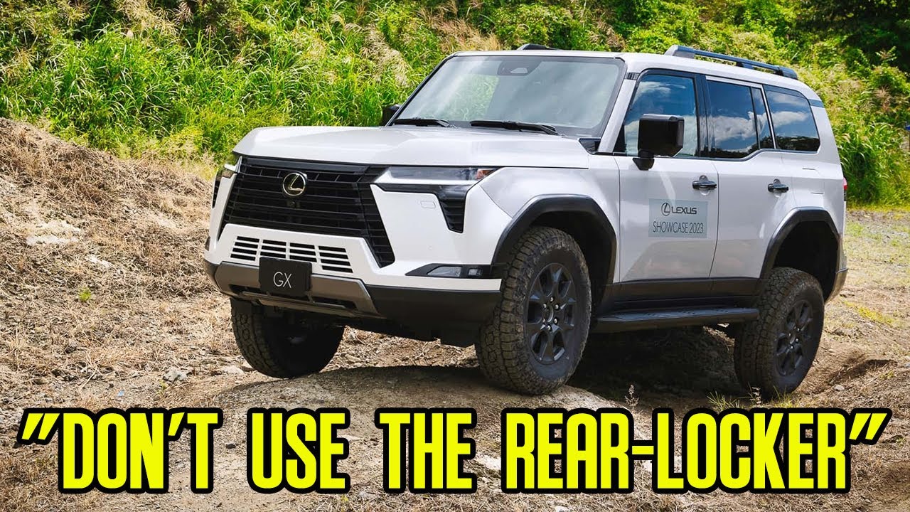 "Don't Use The Lexus GX550 Rear-Locker", Lexus Engineer Says to ...