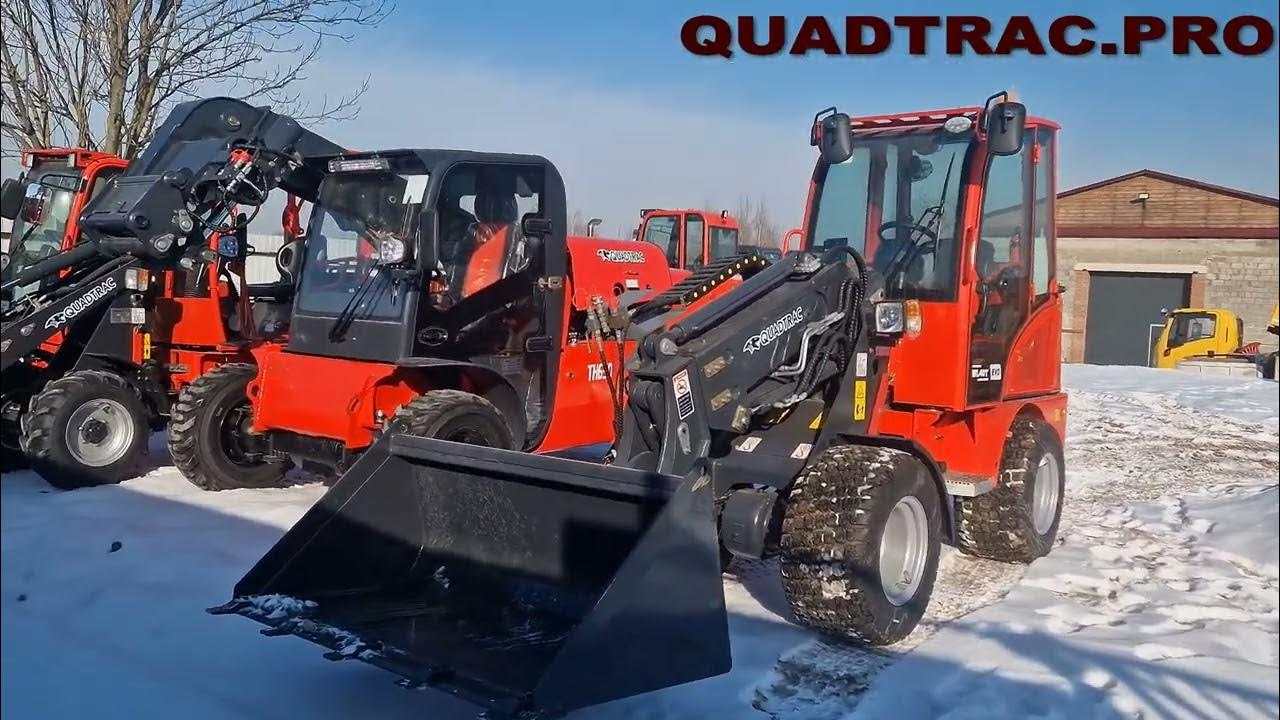 Погрузчик с телескопической мачтой QUADTRAC WL40T EVO +7-909-630-90-90 - YouTube
