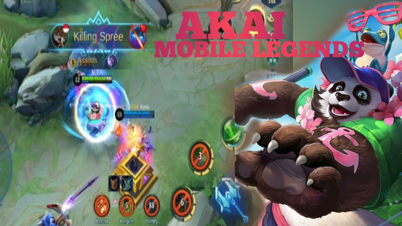 GAMEPLAY AKAI MOBILE LEGENDS - YouTube