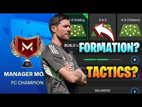 BEST Manger mode tactics to reach 50⭐ in Fc mobile - YouTube