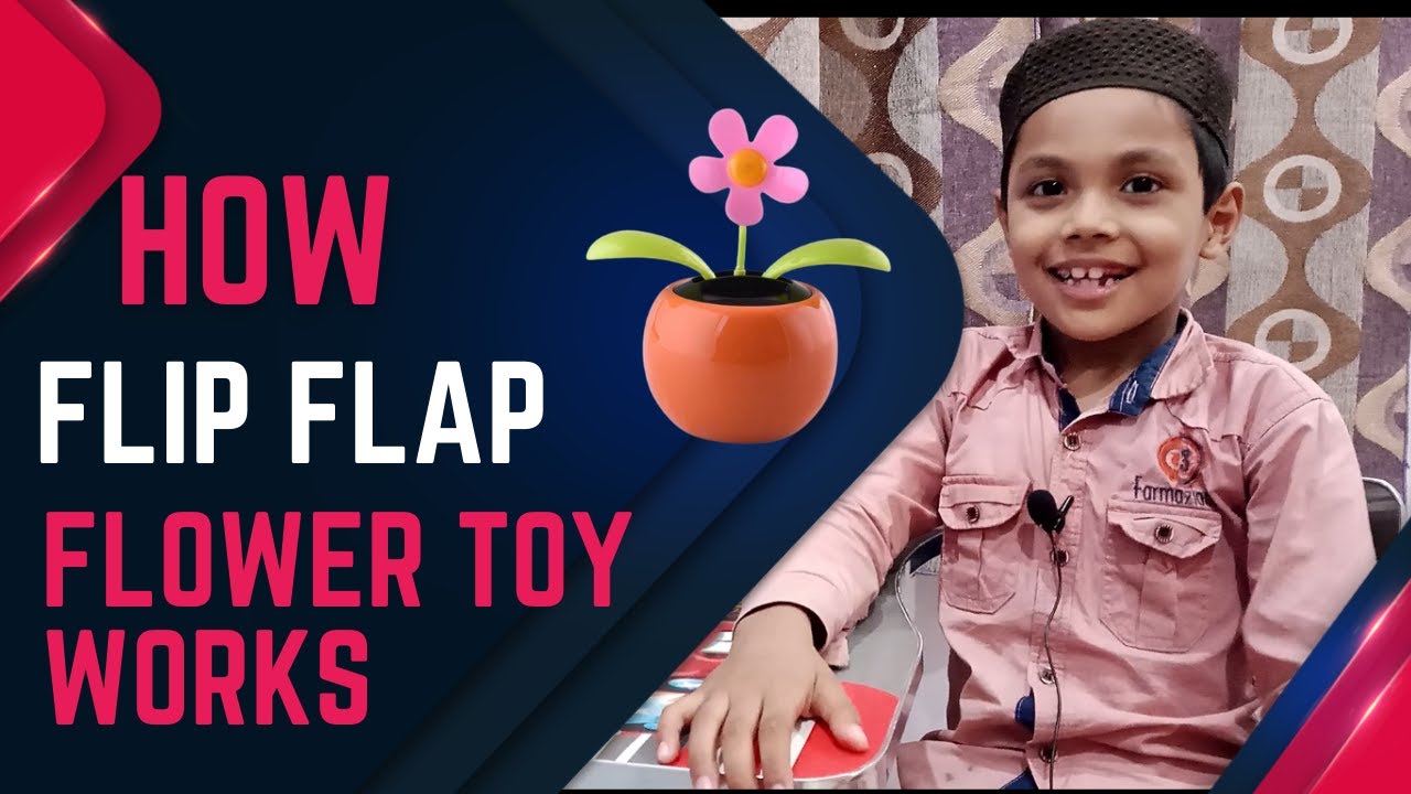How Flip Flap Flower Toy Works - YouTube