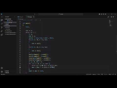 C.Counting Orders | Codeforces Round 873 (Div. 2) | Codeforces solution - YouTube