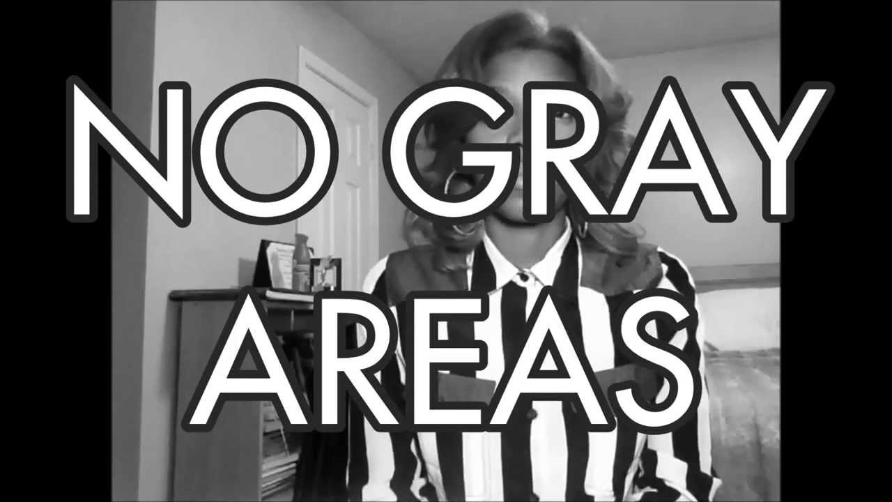 NO GRAY AREAS: New Year's Resolutions - YouTube