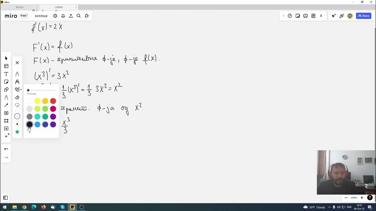 Neodređeni integral funkcije - YouTube
