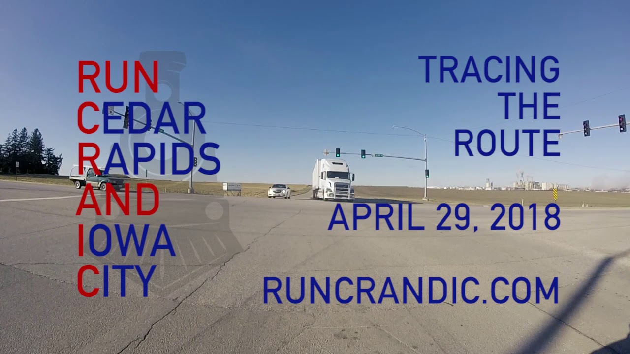 RUN CRANDIC Marathon Route - YouTube