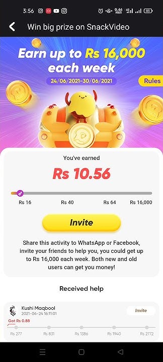 How To Earn money With Snack App | #Short | 30000 Earn In Just One Week ...