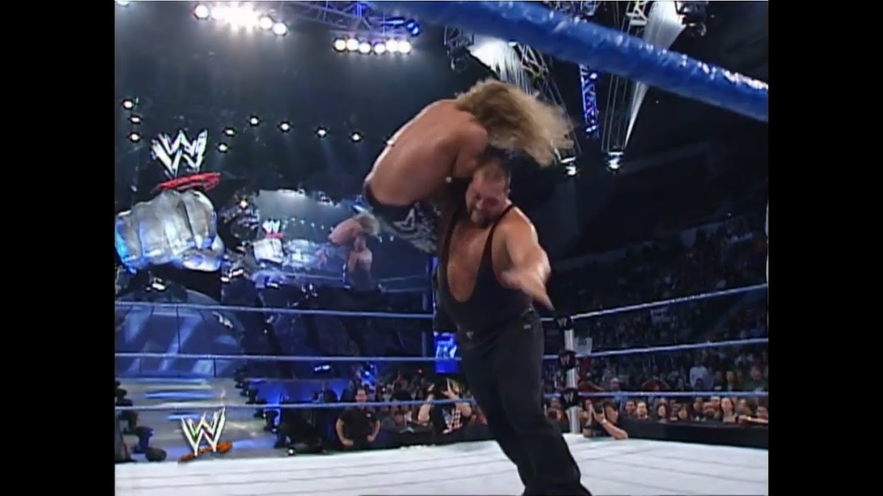 Big Show vs. Edge (WWE Championship) Brock Lesnar interferes (WWE ...