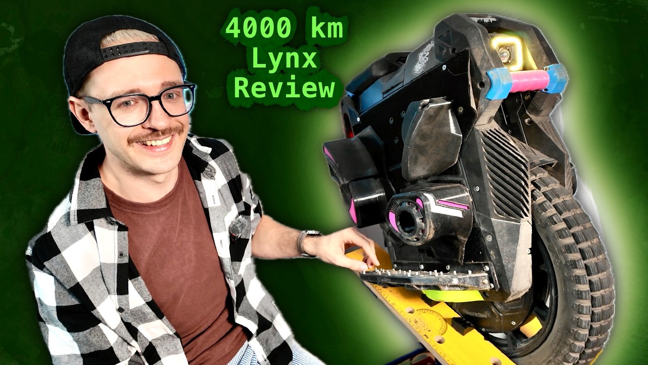 4000 KM VETERAN LYNX - PERFORMANCE EUC REVIEW - YouTube