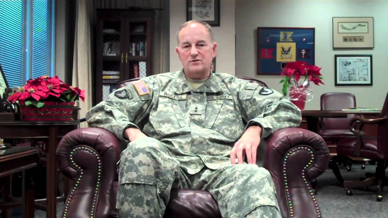 MG Jim Rogers' Holiday Message to AMCOM - YouTube
