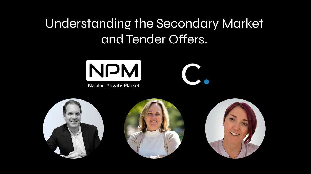 Understanding the Secondary Market and Tender Offers - YouTube
