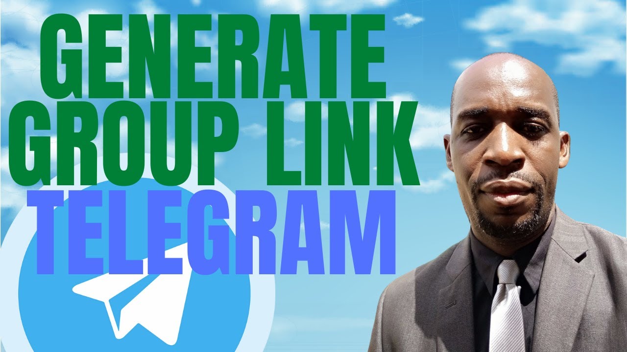 how generate a telegram group link - YouTube