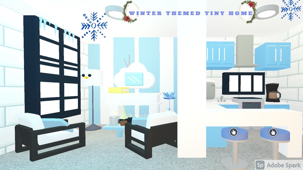 Winter Themed Tiny Home! | Roblox: Adopt Me | *ANNOUNCEMENT IN THE ...