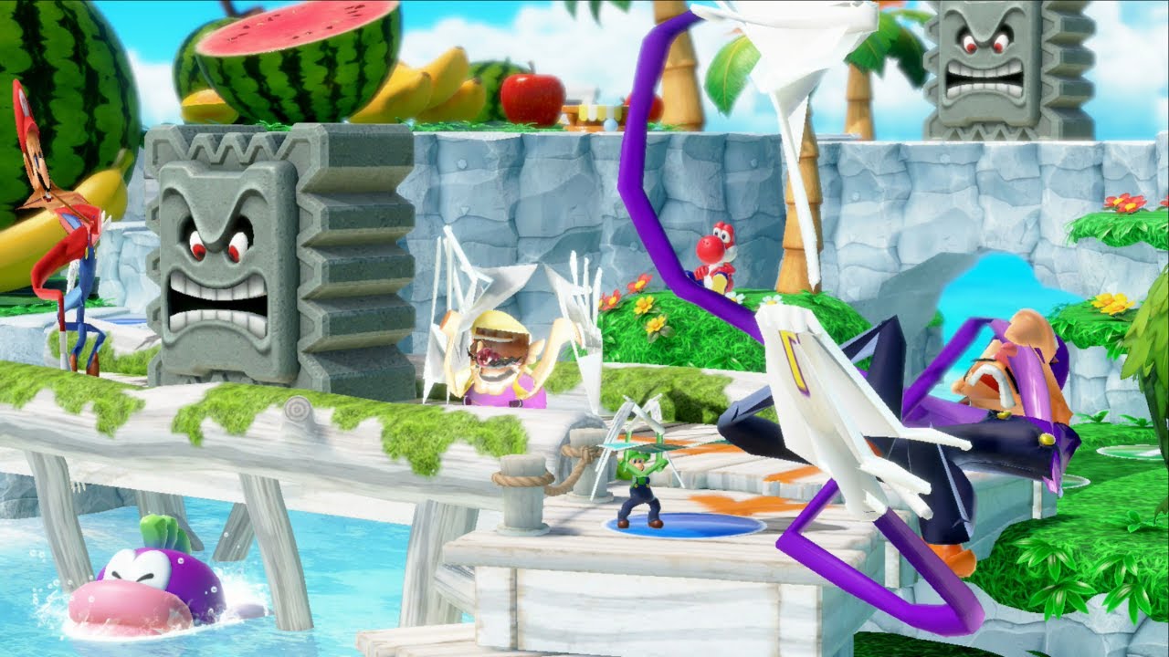 CURSED Mario vs CURSED Luigi vs CURSED Wario vs CURSED Waluigi in Mario ...