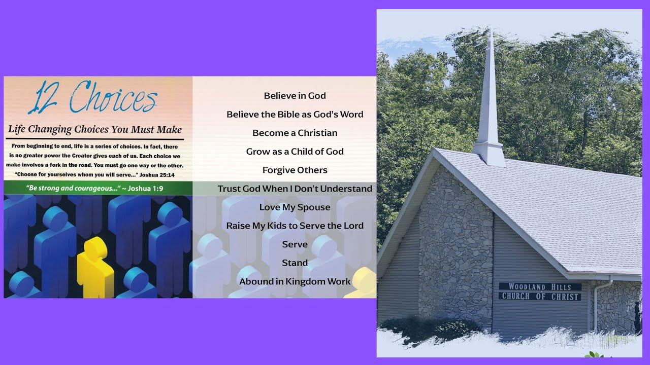 12 Choices - Life Changing Choices You Must Make: Choice # 2 Believe ...