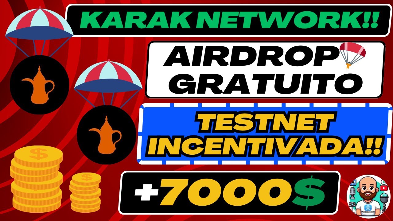 HAZLO YA AIRDROP KARAK NETWORK🎁 - GRATIS - ¿COMO CALIFICAR? - TESTNET ...