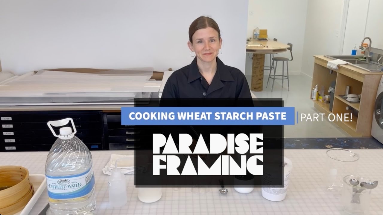 Cooking Wheat Starch Paste In A Microwave: Part 1/3 - YouTube