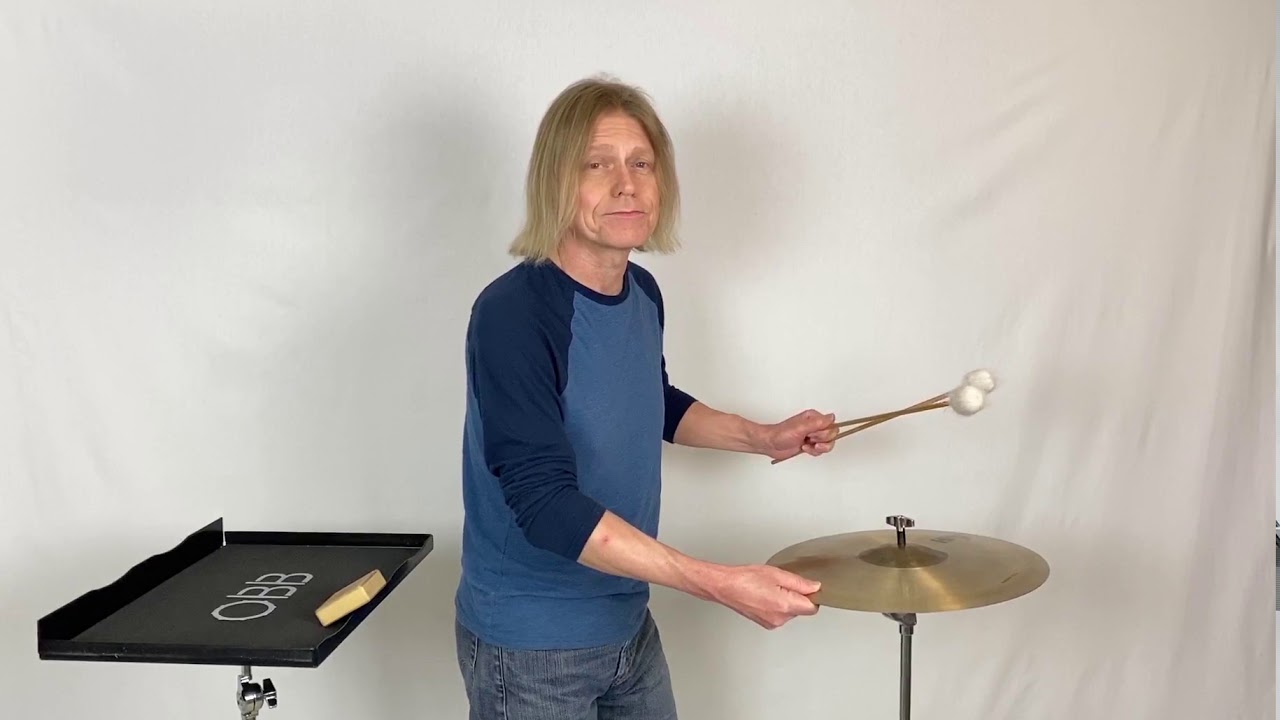 Hands-free Cymbal Choke - YouTube